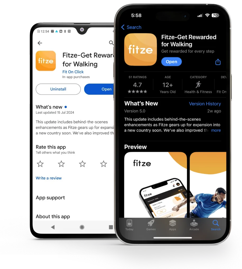Every Step Brings You Closer to a Healthier Life | Fitze India
